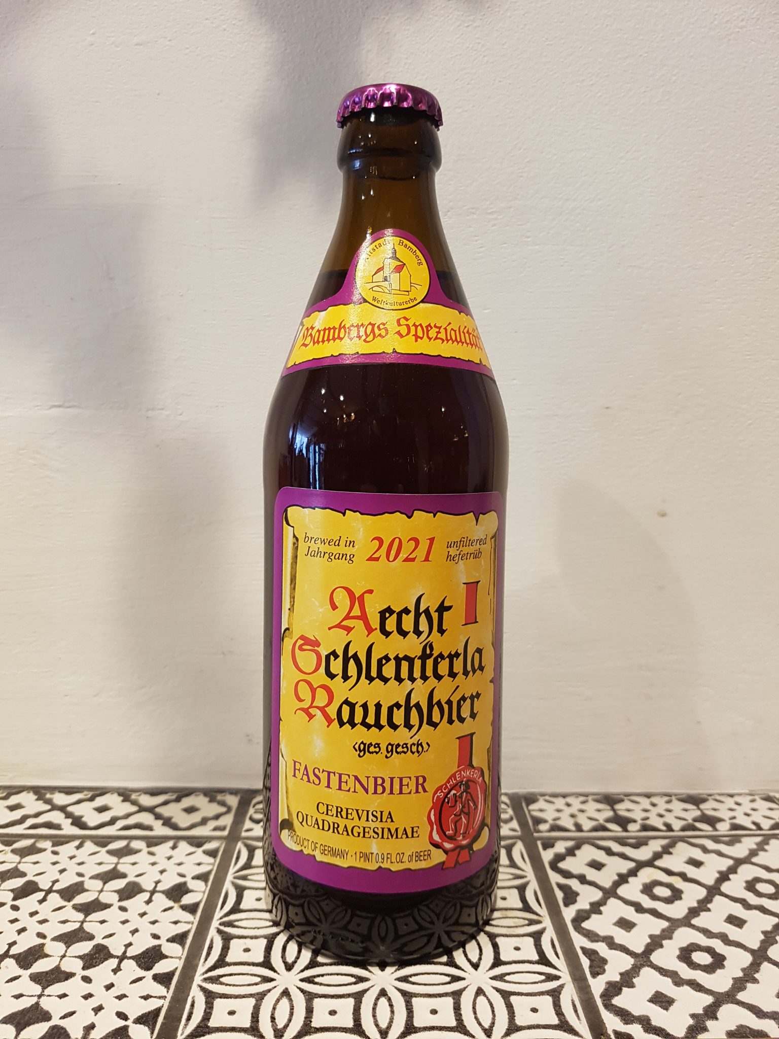 Aecht Schlenkerla Rauchbier. Fastenbier (2021) | A Hoppy Place Craft ...